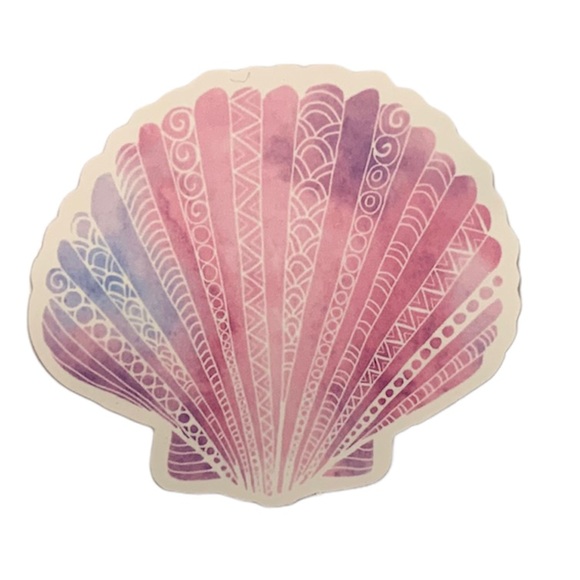 Accessories | Shell Vinyl Sticker | Poshmark
